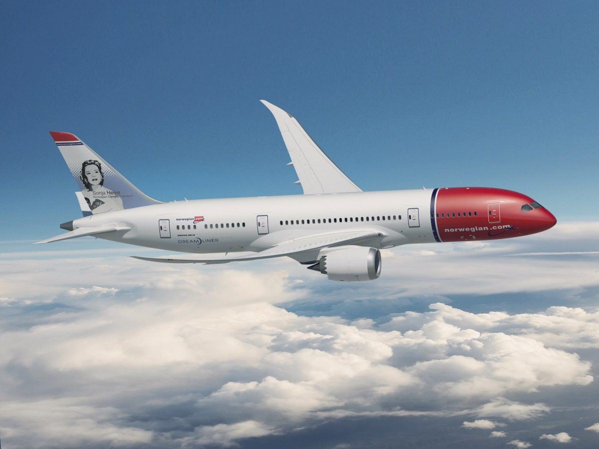 Norwegian Air chega ao Brasil com voos para o Reino Unido a partir de U$310