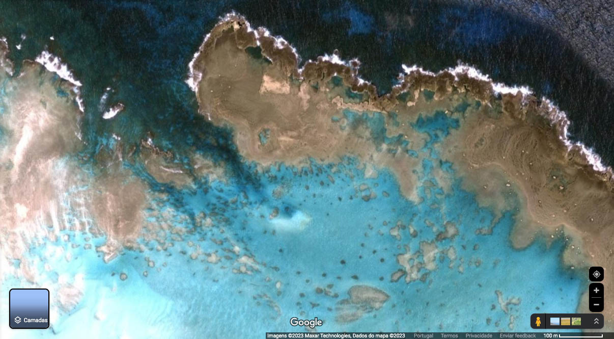 Destinos brasileiros vistos pelo Google Maps que vão te impressionar